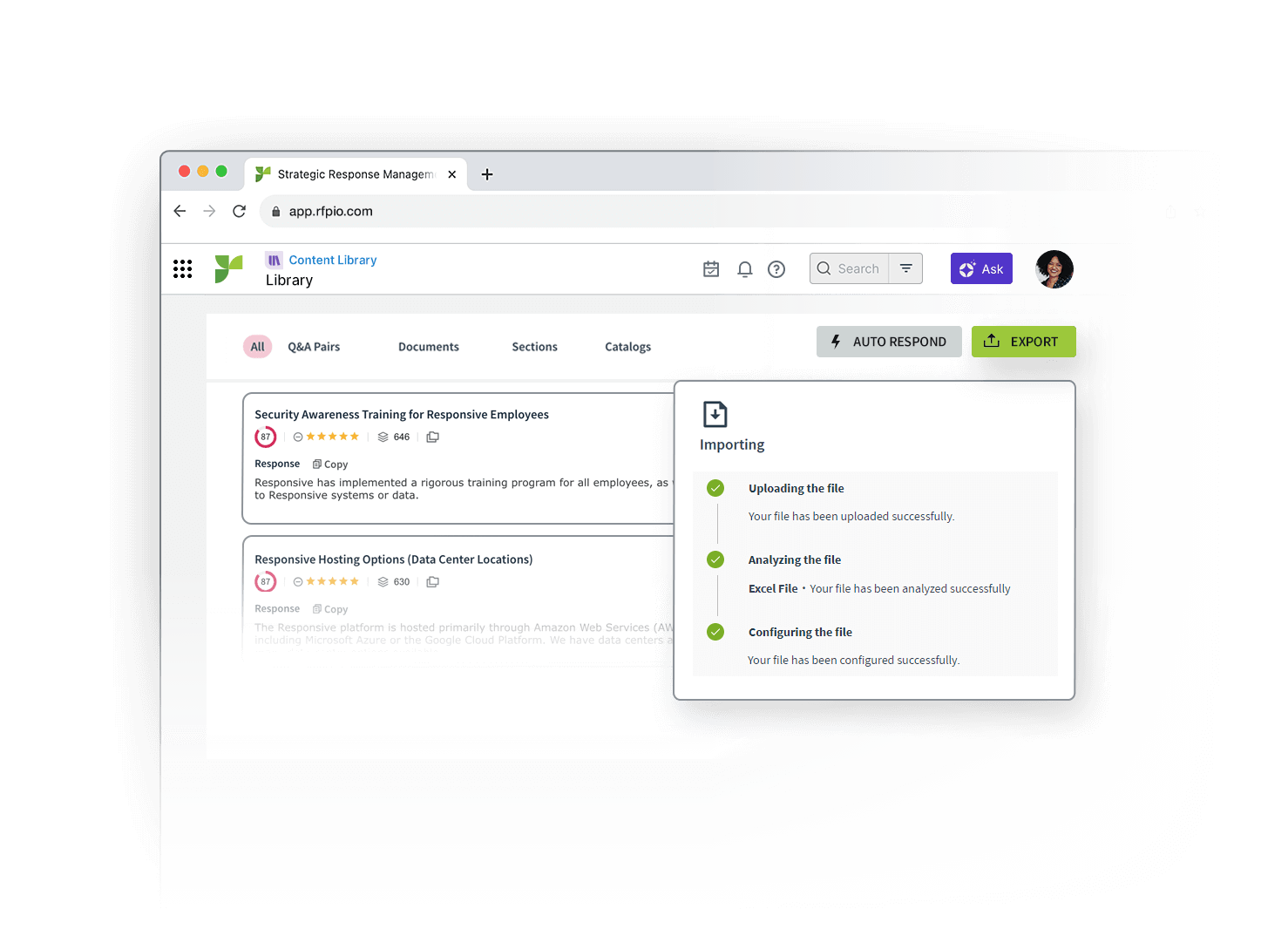 RFQ Software | Responsive