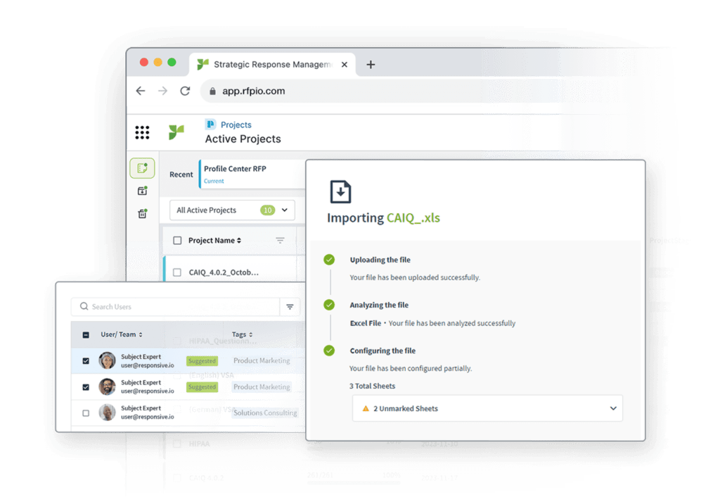 RFI Software | Responsive